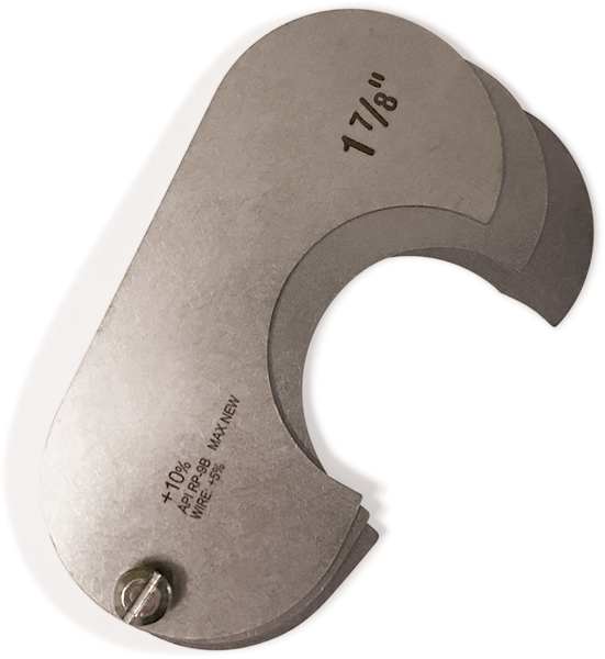 Wire Rope and Sheave Gauges - API RP 9B - Complete Range Sets